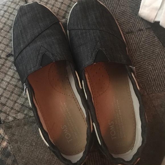 Toms | Shoes | Toms Dark Denim Color | Poshmark
